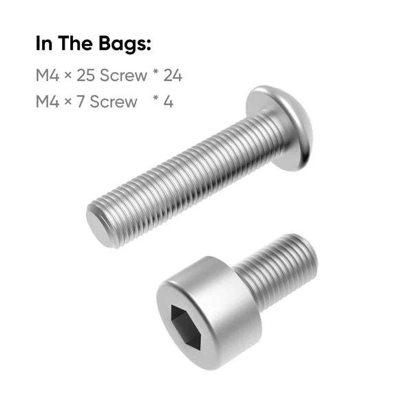 Mowrator S1 Screw Pack Replacement Kit ZM-PART-SCREW – AstroGard